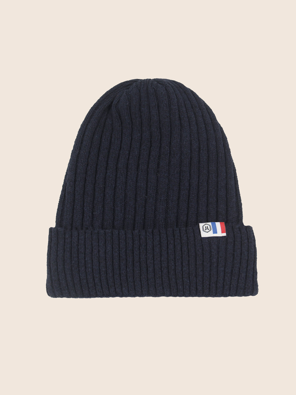 Blue recycled cotton hat made in France | JULES & JENN