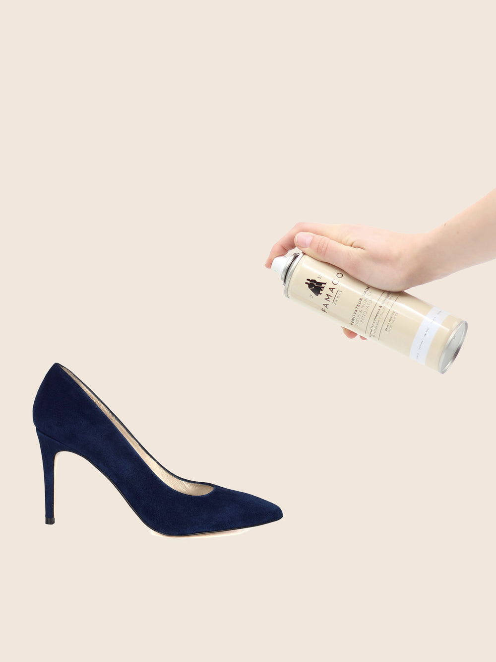 Colorless suede renovator